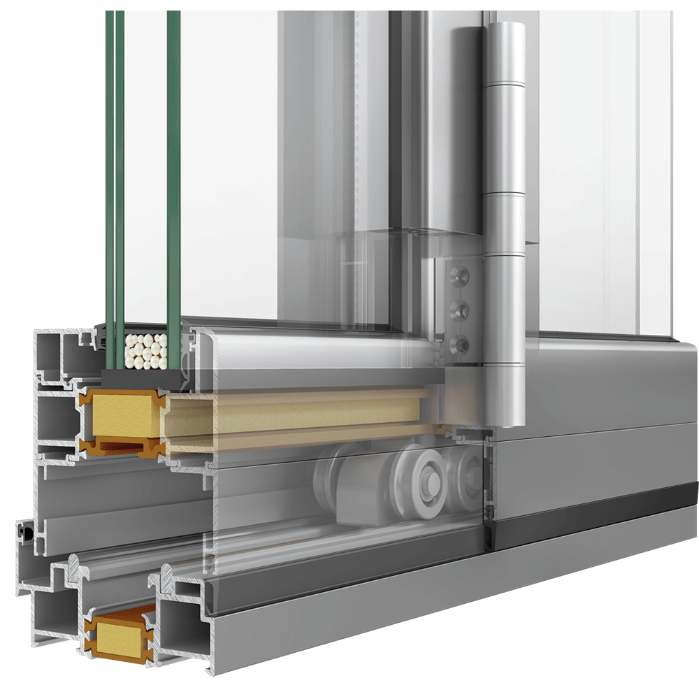 Folding Door ALUMIL SUPREME SF85 | WINDO